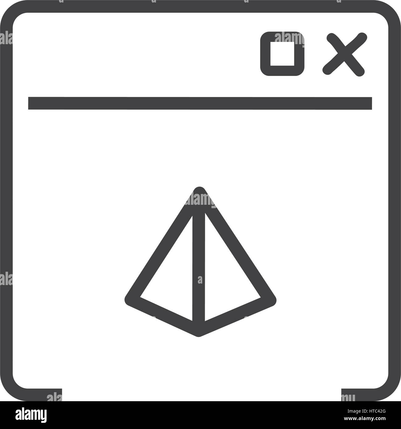 Cad triangular hi-res stock photography and images - Alamy