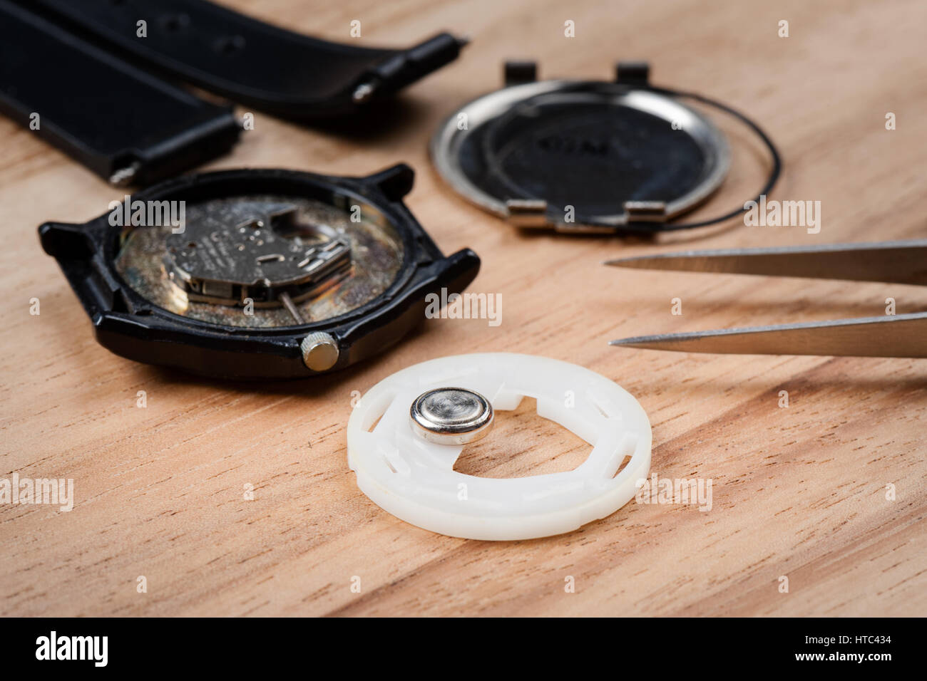 Wrist watch parts hi-res stock photography and images - Alamy