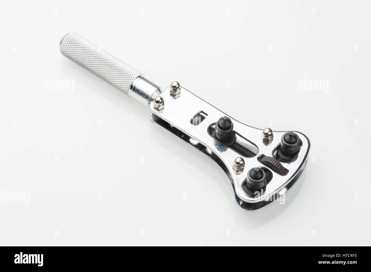 watch case screw back opener, tool for watch Stock Photo - Alamy