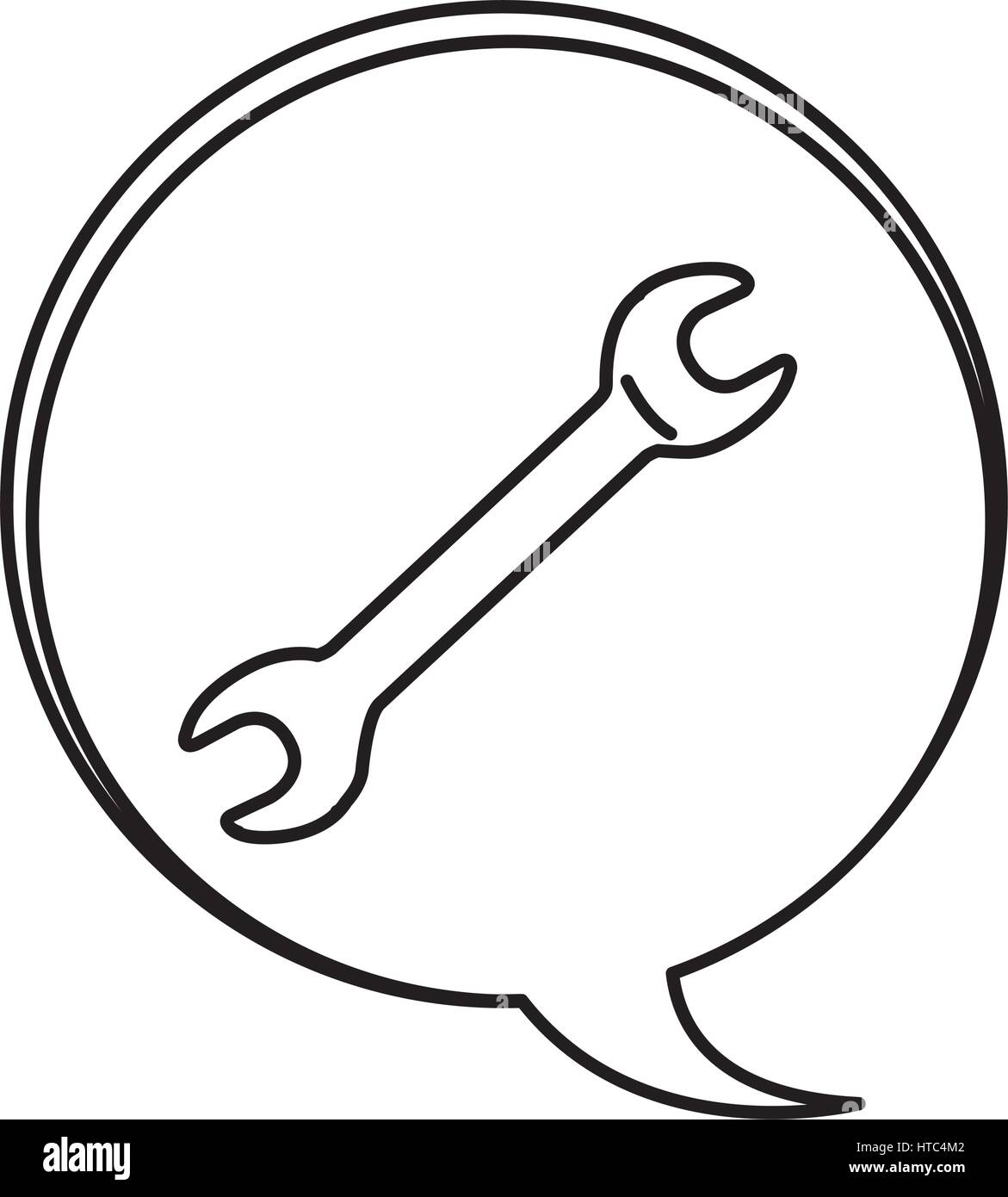 red wrench emblem icon Stock Vector Image & Art - Alamy