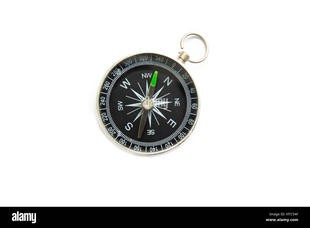 Compass isolated on white background Stock Photo - Alamy