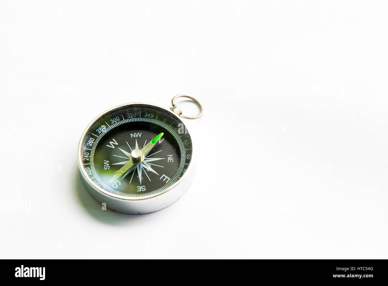 Compass isolated on white background Stock Photo - Alamy