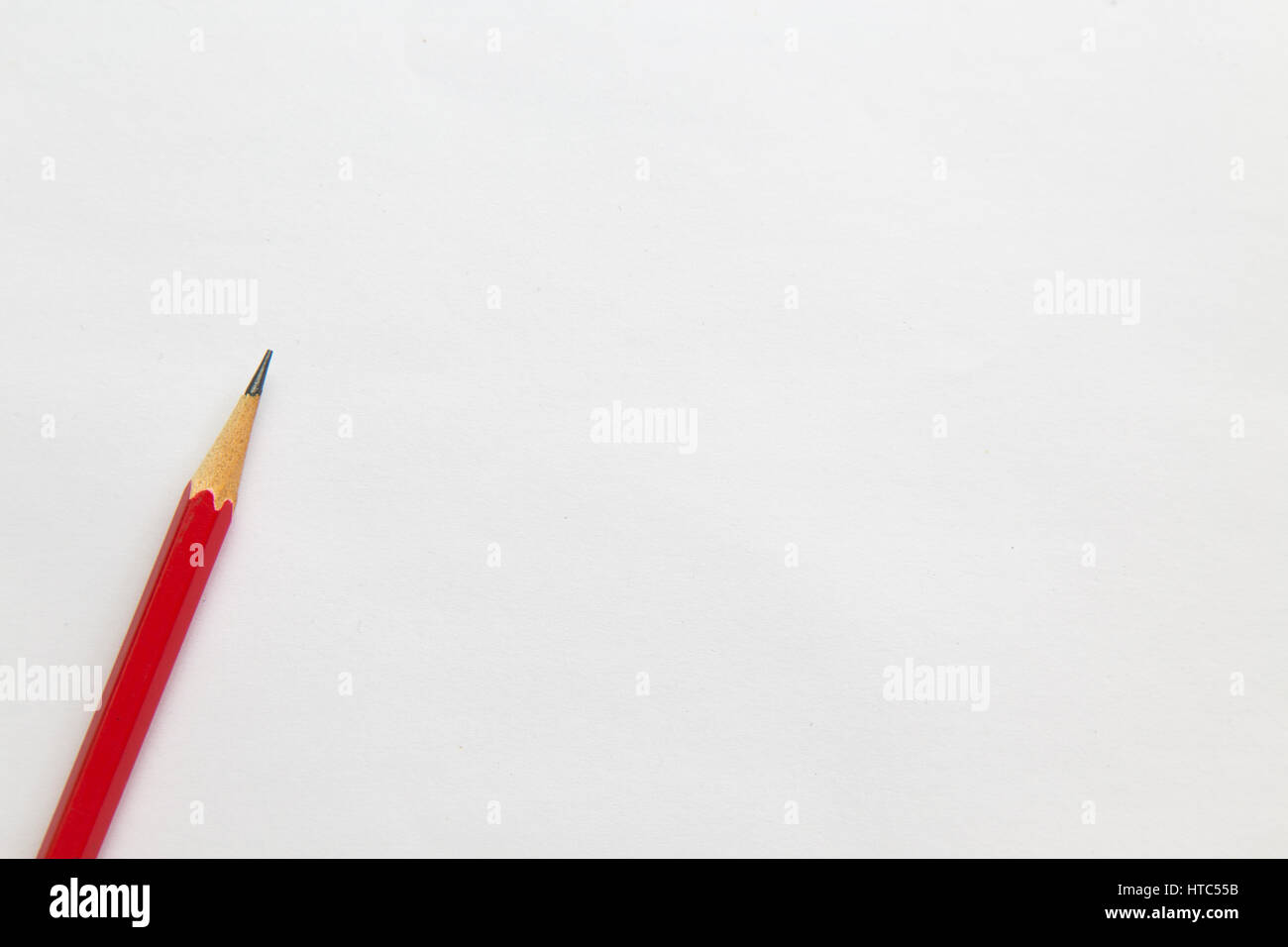 pencil on table, the blogger instrument Stock Photo - Alamy