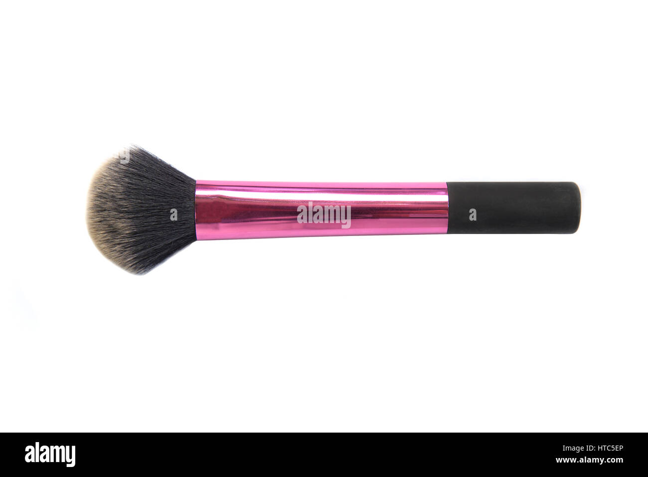 Makeup brush powder blusher isolated on white background Stock Photo ...