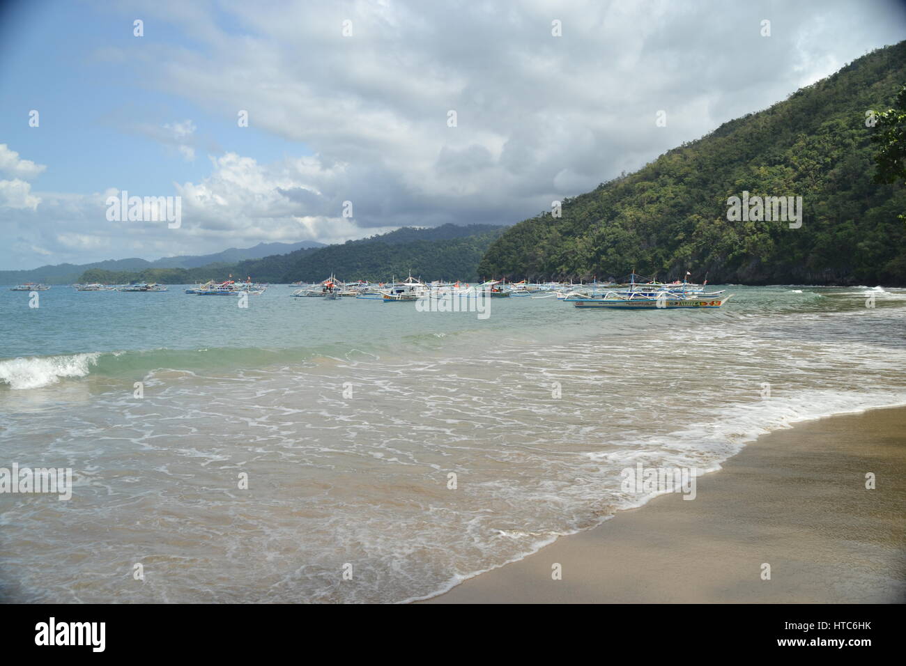 At subterranean river on Palawan island, Philippines Stock Photo - Alamy