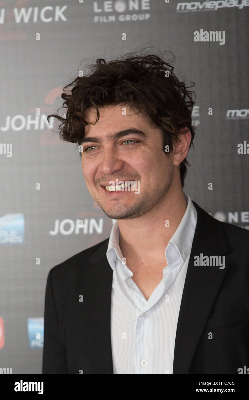 Roma - Riccardo Scamarcio and Clauda Gerini at photocall for Jhon Wick ...