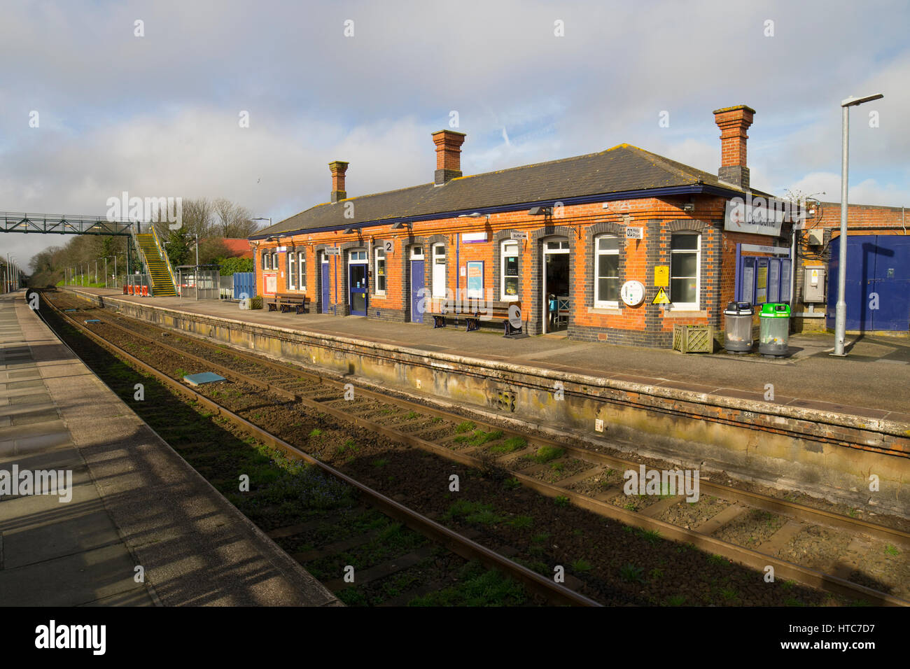 Camborne Railway Station, Cornwall England UK Stock Photo - Alamy