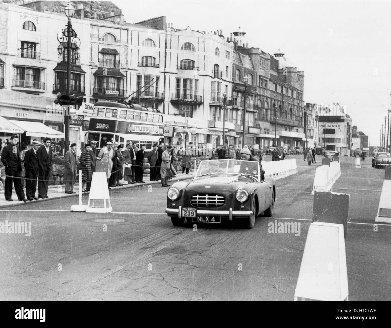 Classic alvis car Black and White Stock Photos & Images - Alamy