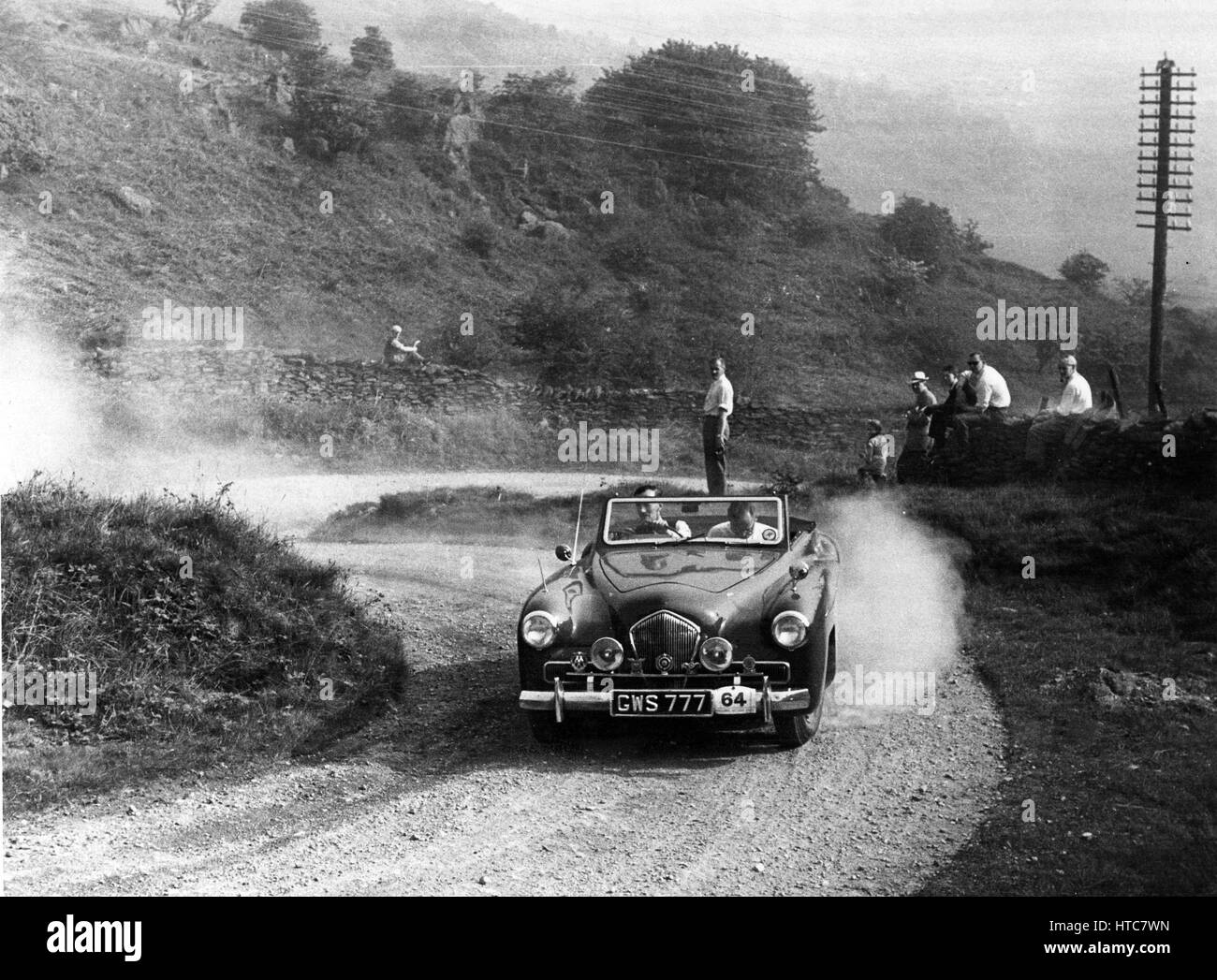 1949 Healey 2.4 litre Sportsmobile Drophead Coupe Morecambe Car Rally ...
