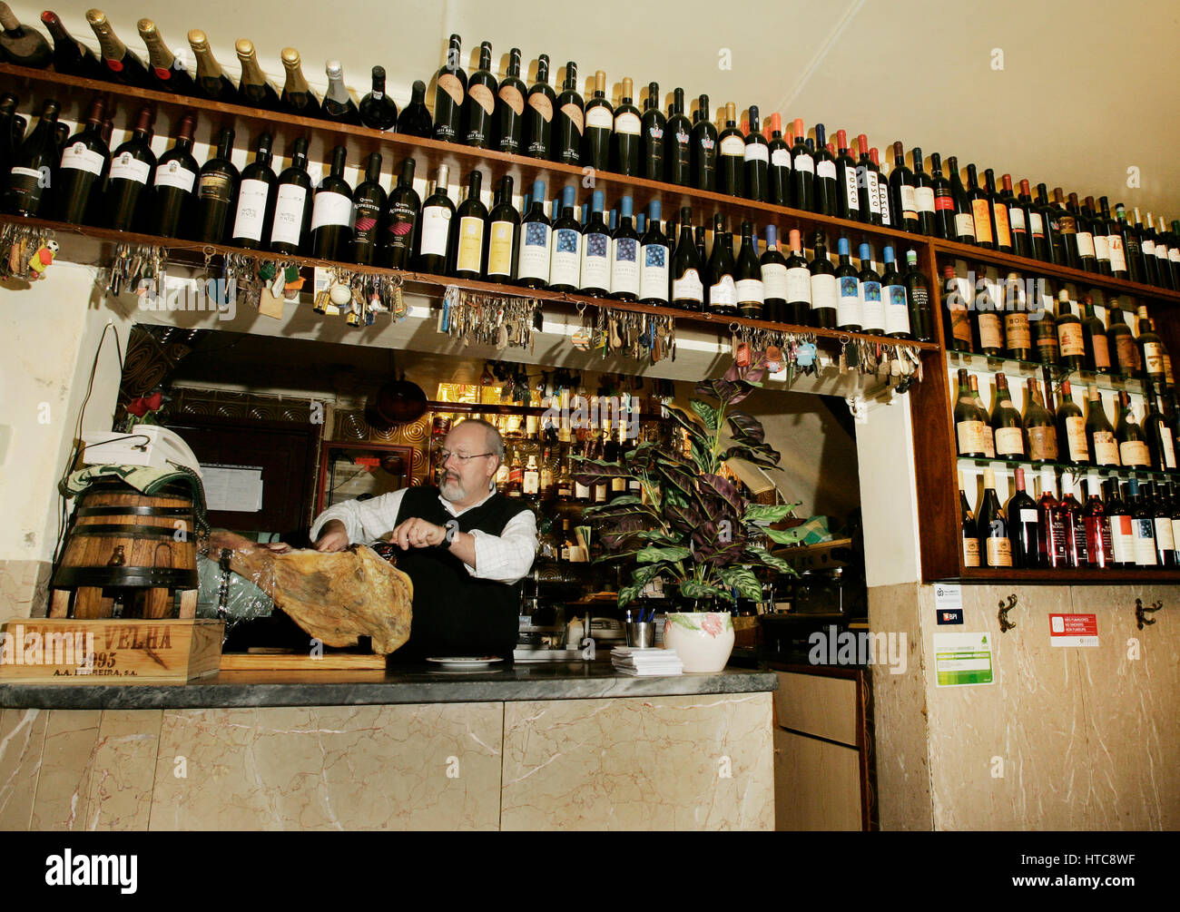 Eugerio Fidalgo maneger of the Fidalgo restaurant at Bairro Alto ...