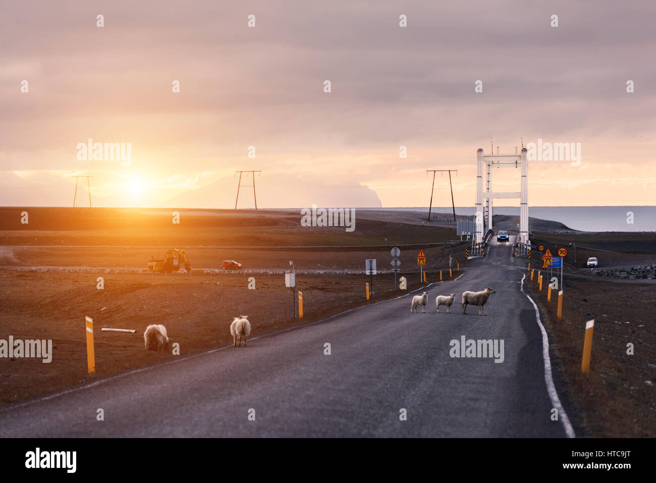 The blue lagoon bridge hi-res stock photography and images - Alamy