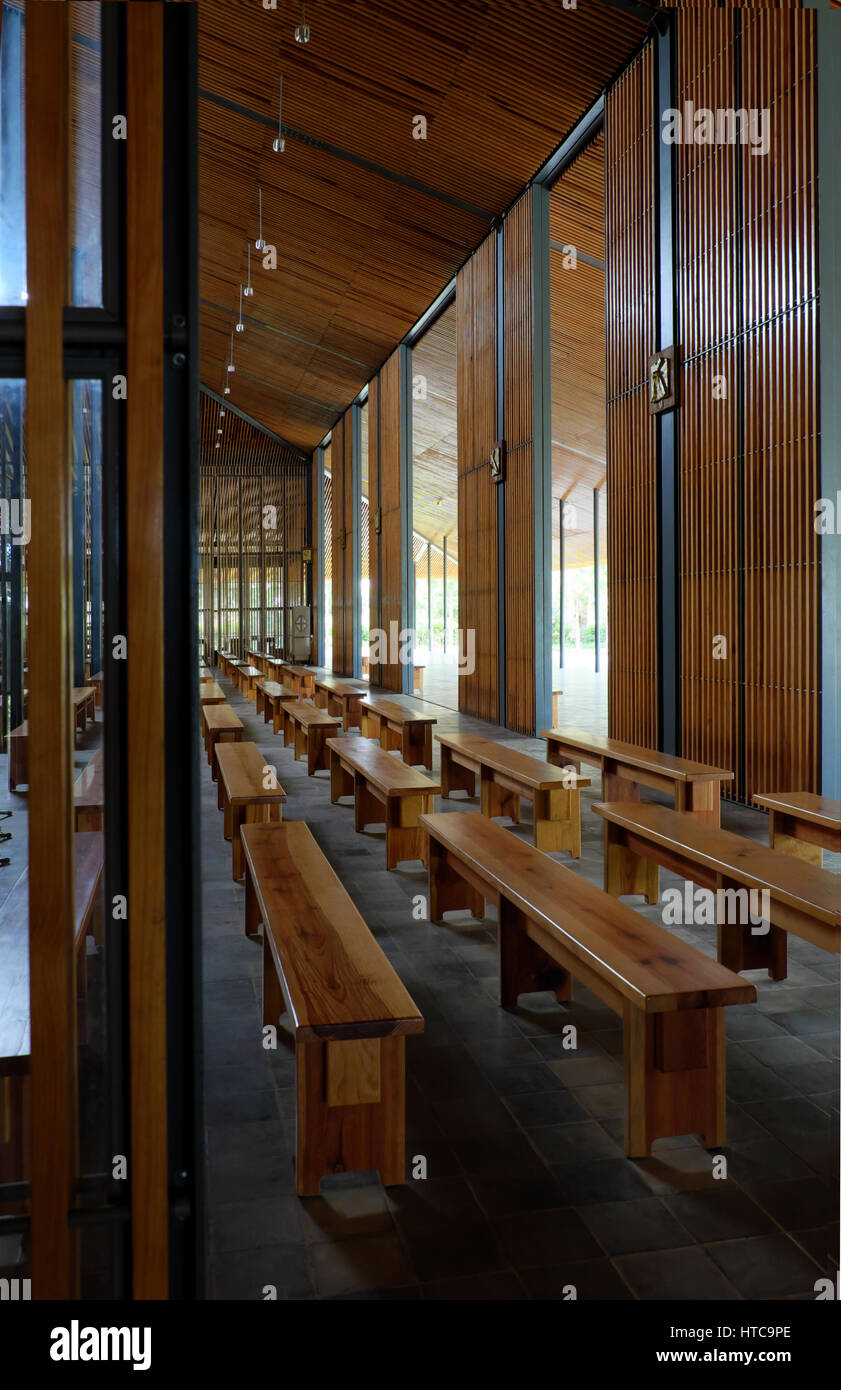 Amazing architecture of inside Ka Don church, Don Duong, VietNam, Dalat ...