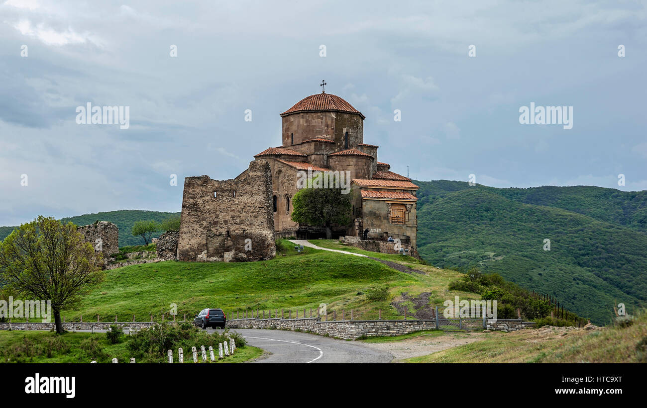 Georgia, Jvari (literally "cross" ) - Georgian monastery and temple of ...