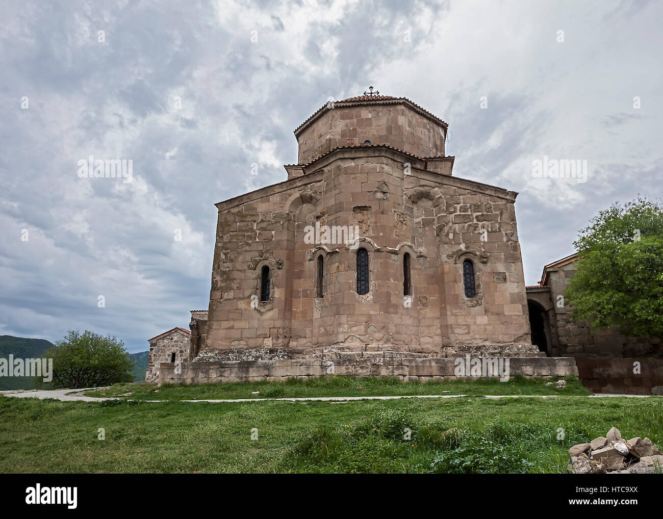 Georgia, Jvari (literally "cross" ) - Georgian monastery and temple of ...