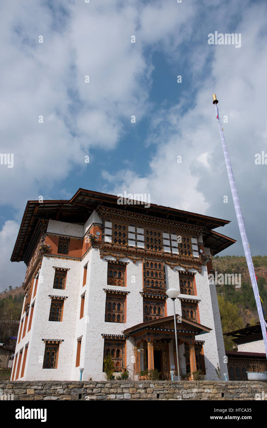 Bhutan, Thimphu, National Library of Bhutan (aka Druk Gyelyong Pedzo ...