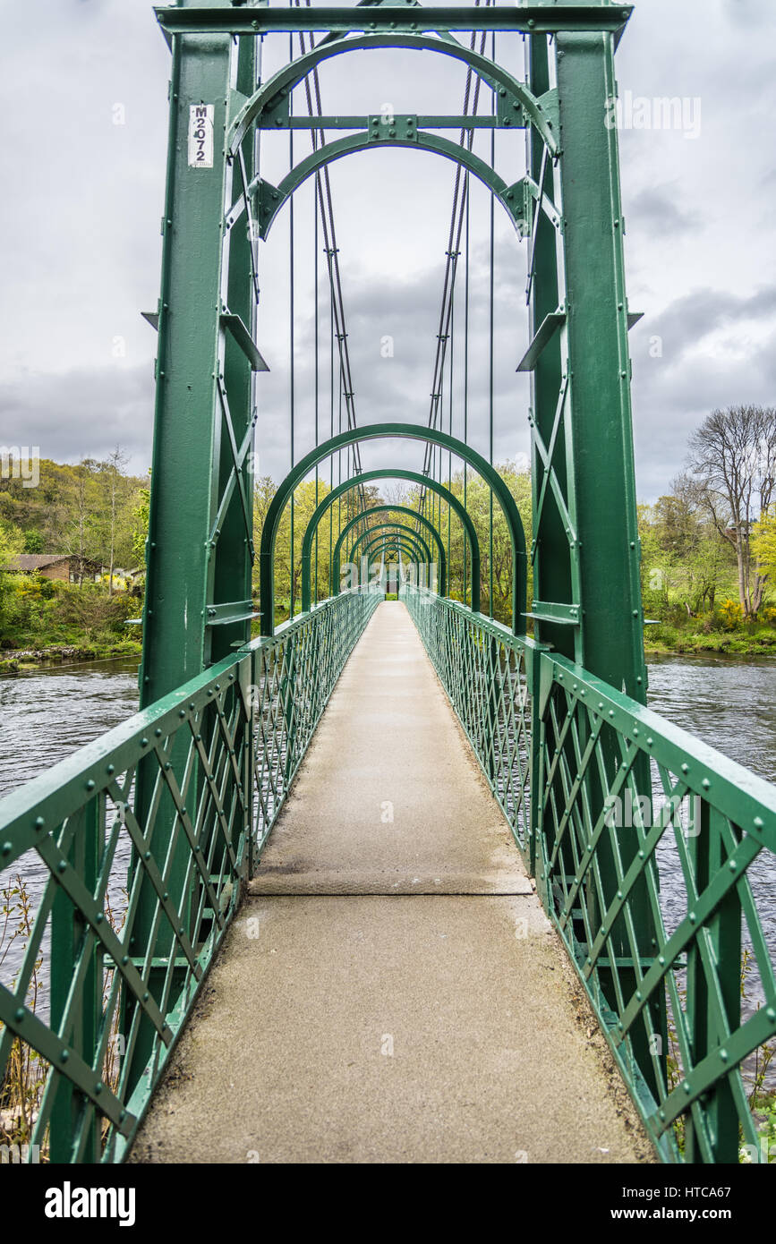 Port na craig suspension bridge hi-res stock photography and images - Alamy