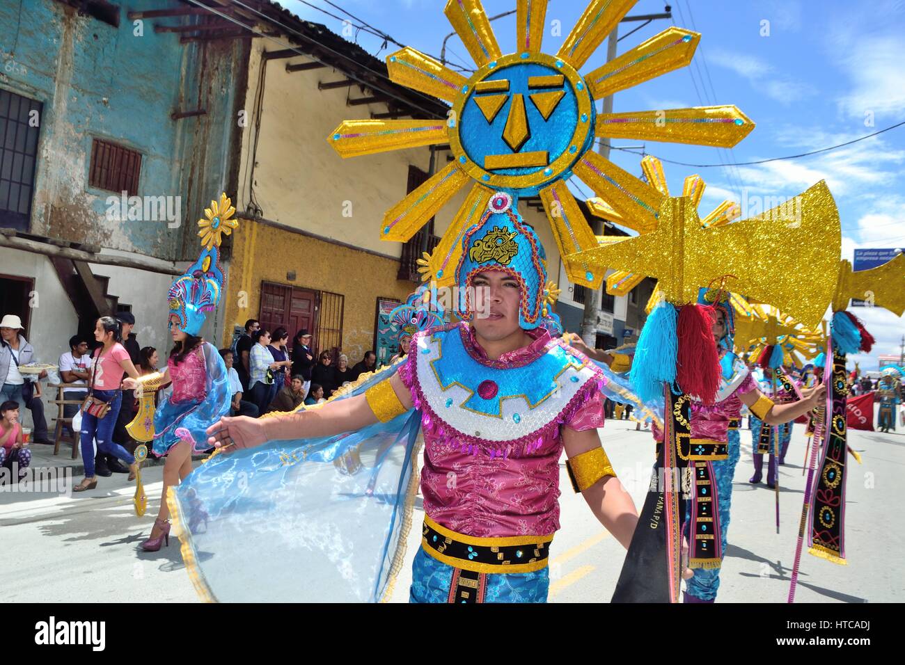 Carnival in CAJAMARCA. Department of Cajamarca .PERU Stock Photo - Alamy
