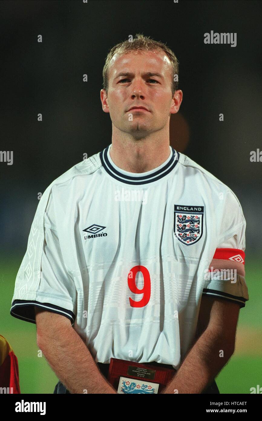 ALAN SHEARER ENGLAND & NEWCASTLE UNITED FC 29 April 1999 Stock Photo ...
