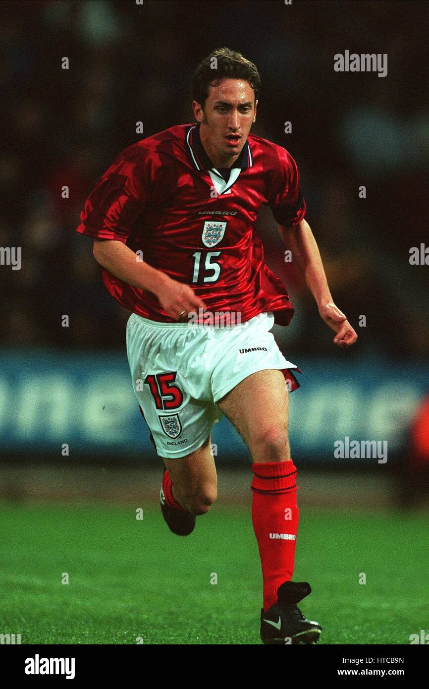 JONATHAN GREENING ENGLAND U21 & MANCHESTER UTD 04 June 1999 Stock Photo ...