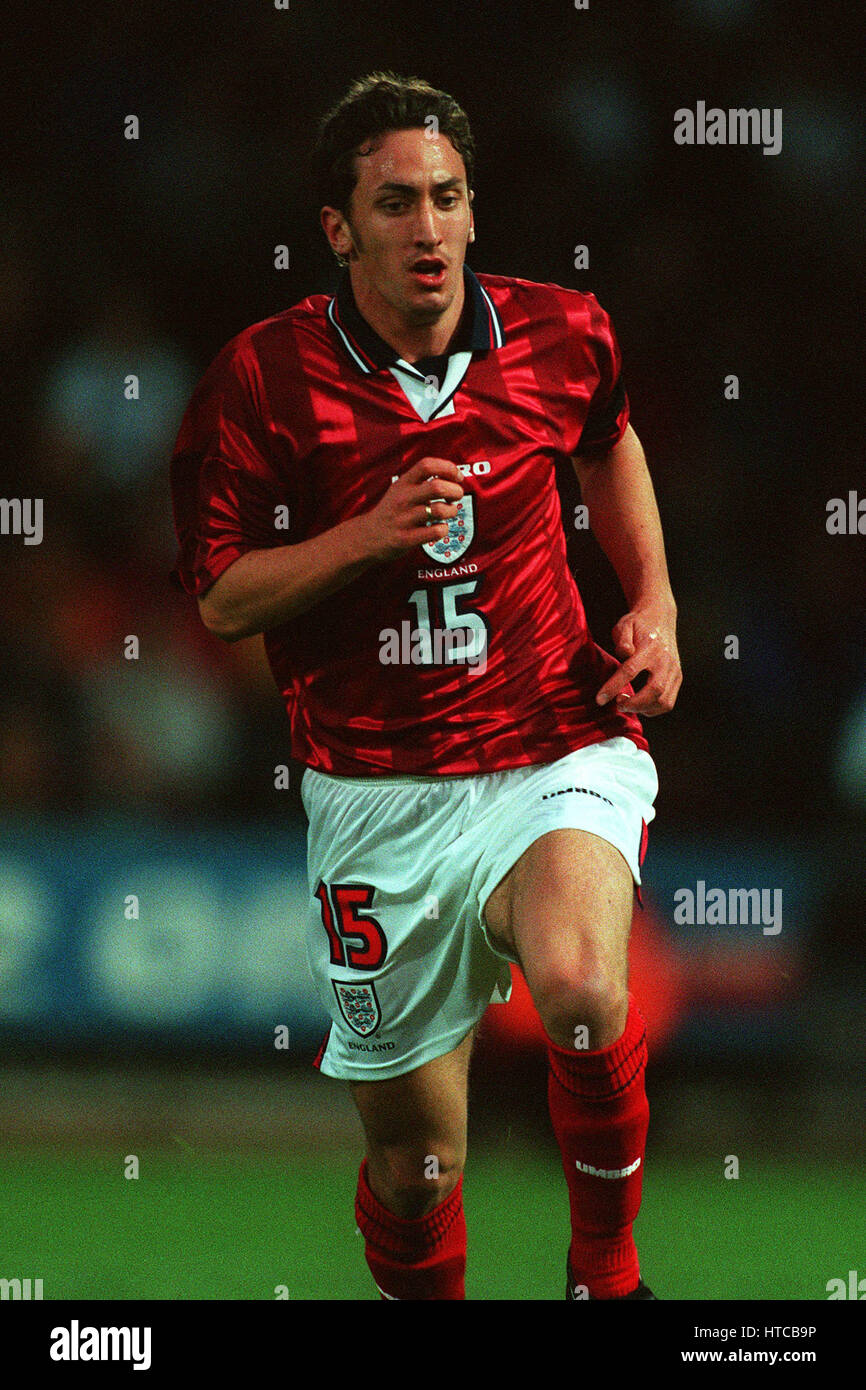 JONATHAN GREENING ENGLAND U21 & MANCHESTER UTD 04 June 1999 Stock Photo ...