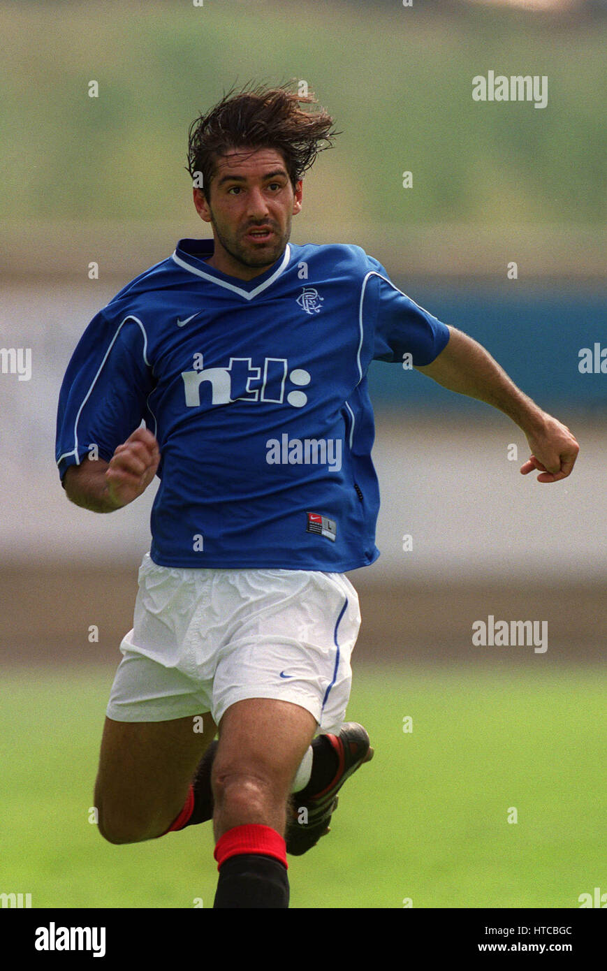 GABRIEL AMATO GLASGOW RANGERS FC 12 July 1999 Stock Photo - Alamy