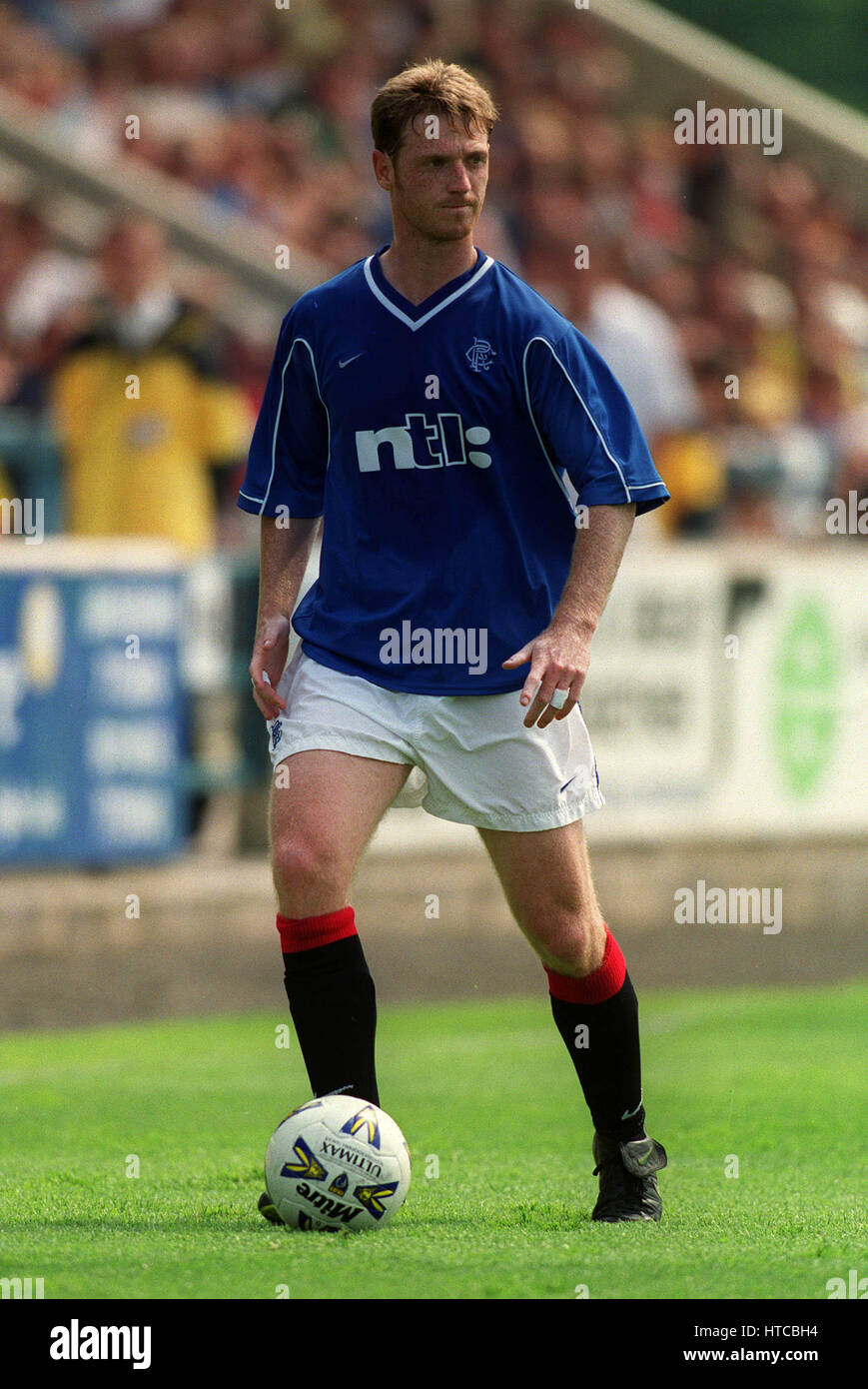 CRAIG MOORE GLASGOW RANGERS FC 12 July 1999 Stock Photo - Alamy