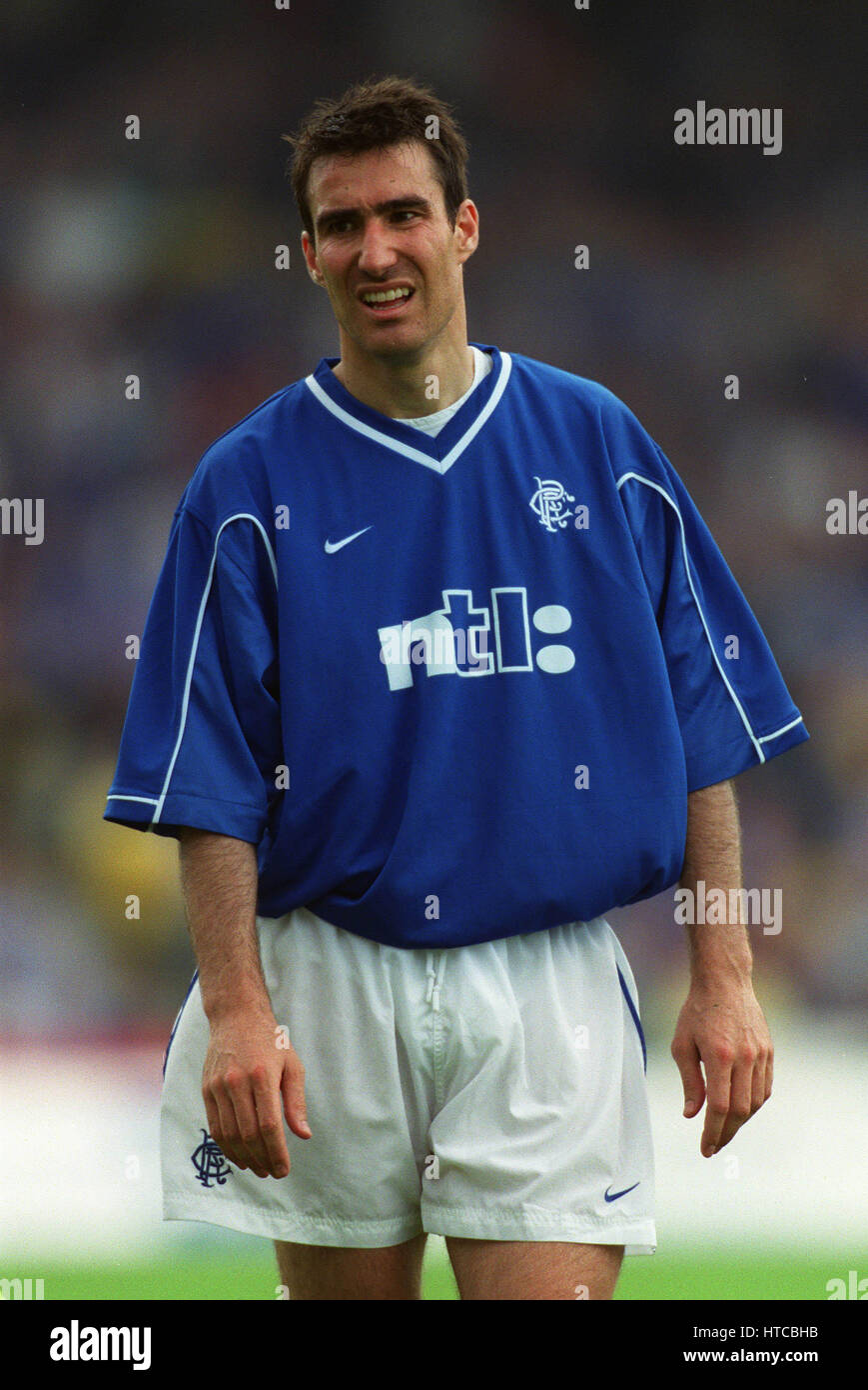 TONY VIDMAR GLASGOW RANGERS FC 12 July 1999 Stock Photo - Alamy