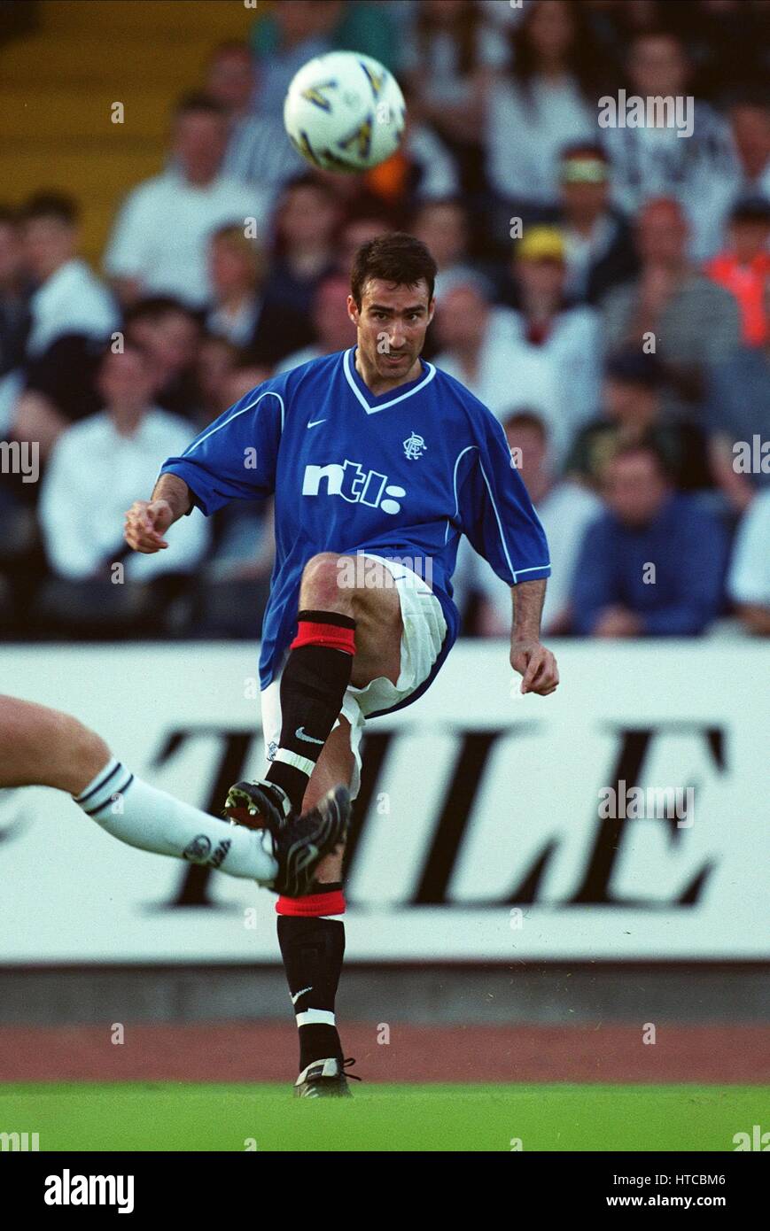TONY VIDMAR GLASGOW RANGERS FC 12 July 1999 Stock Photo - Alamy
