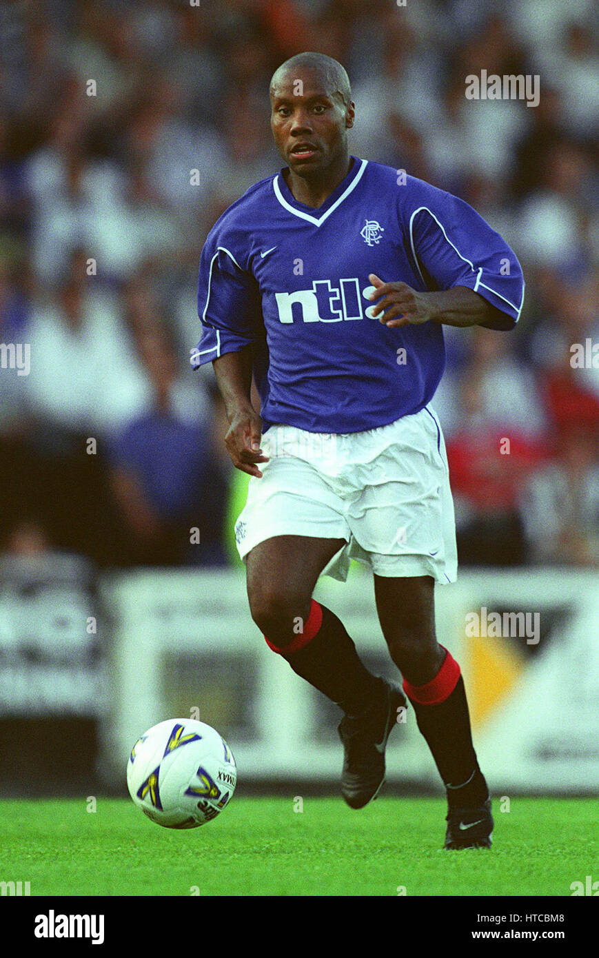 ROD WALLACE GLASGOW RANGERS FC 12 July 1999 Stock Photo - Alamy
