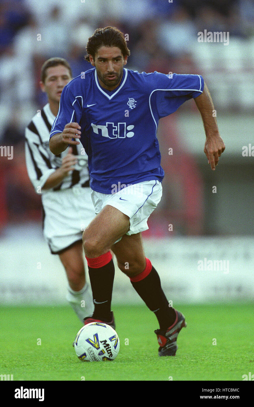 GABRIEL AMATO GLASGOW RANGERS FC 12 July 1999 Stock Photo - Alamy