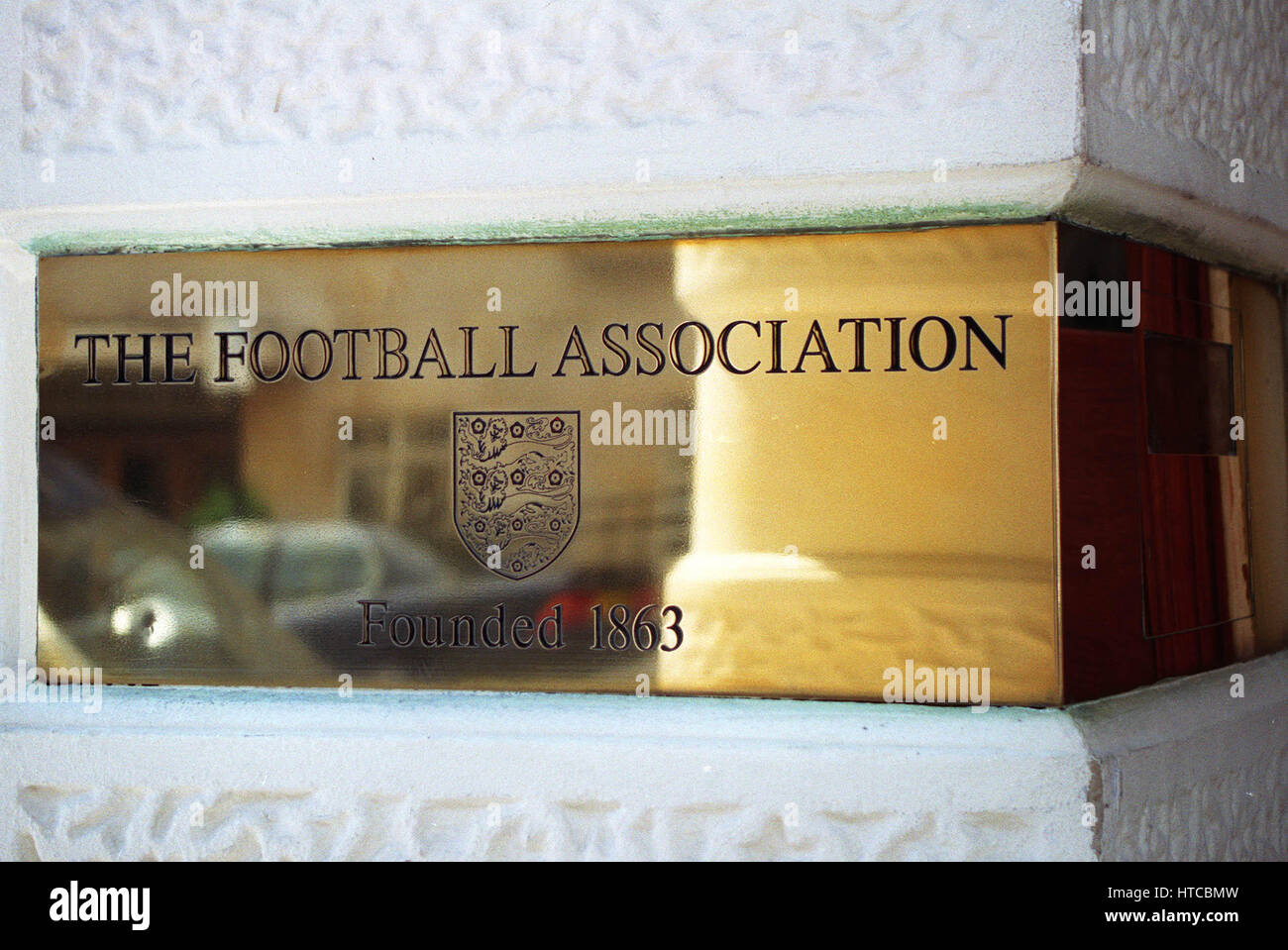 THE FOOTBALL ASSOCIATION LANCASTER GATE 14 July 1999 Stock Photo - Alamy