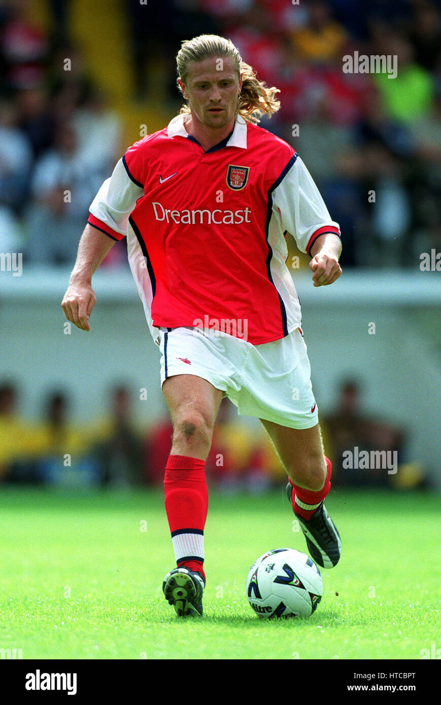EMMANUEL PETIT ARSENAL FC 15 July 1999 Stock Photo - Alamy