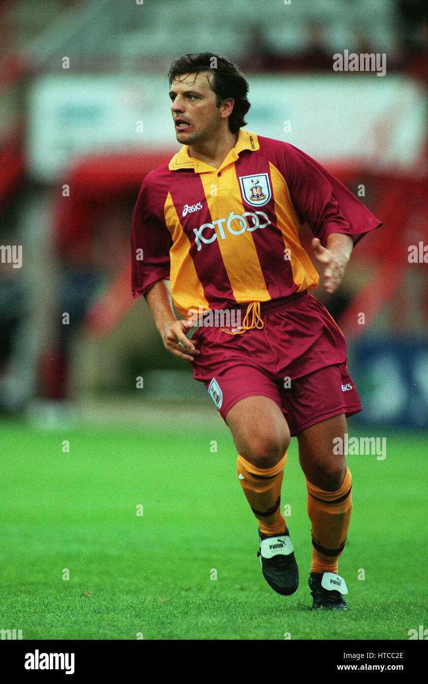 ROBBIE BLAKE BRADFORD CITY 21 July 1999 Stock Photo - Alamy