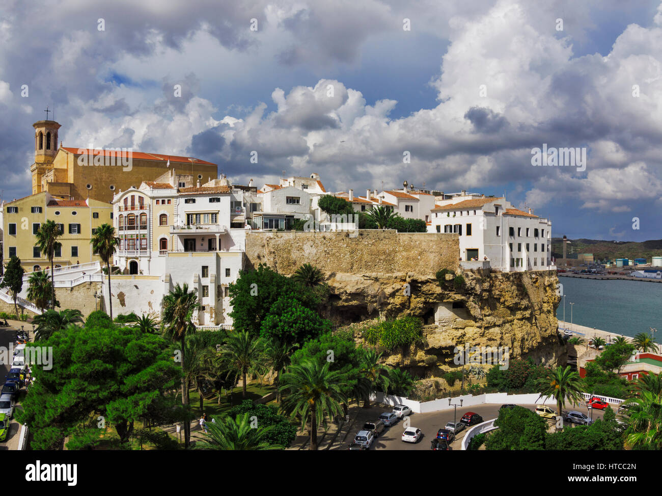 Street in old town mahon hi-res stock photography and images - Alamy