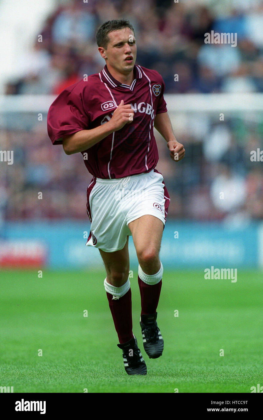 SCOTT SEVERIN HEART OF MIDLOTHIAN FC 24 July 1999 Stock Photo - Alamy