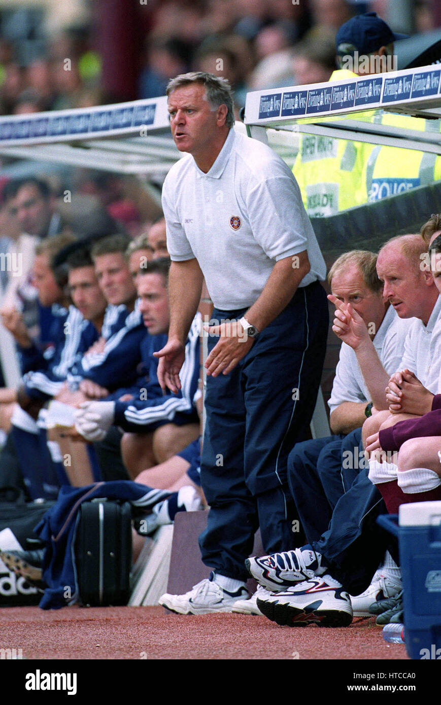 JIM JEFFERIES HEARTS FC MANAGER 24 July 1999 Stock Photo - Alamy