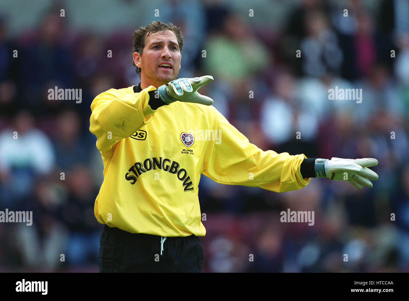 GILLES ROUSSET HEART OF MIDLOTHIAN FC 24 July 1999 Stock Photo - Alamy