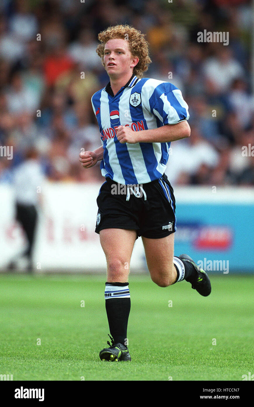 THOMAS STANIFORTH SHEFFIELD WEDNESDAY FC 31 July 1999 Stock Photo - Alamy