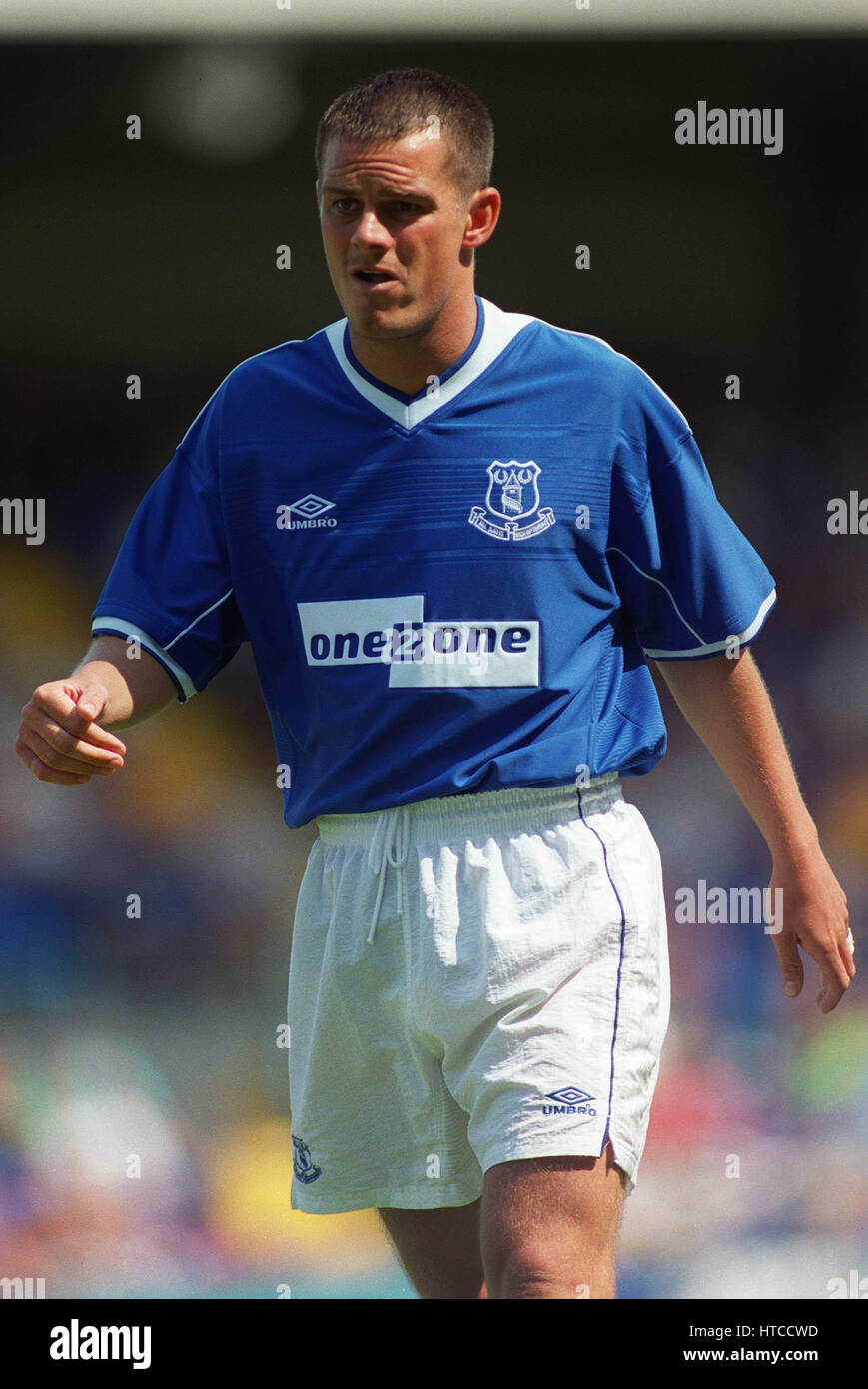 MITCH WARD EVERTON FC 31 July 1999 Stock Photo - Alamy