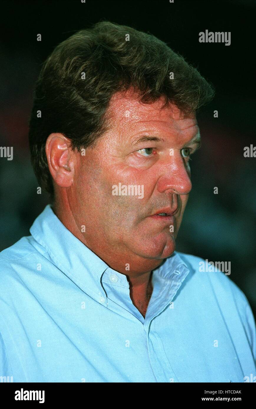 JOHN TOSHACK REAL MADRID COACH 01 August 1999 Stock Photo - Alamy