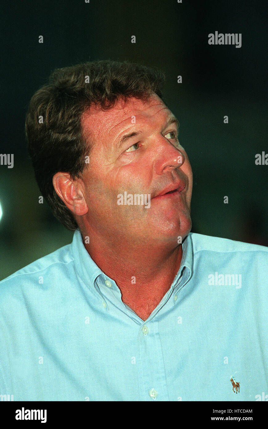 JOHN TOSHACK REAL MADRID COACH 01 August 1999 Stock Photo - Alamy