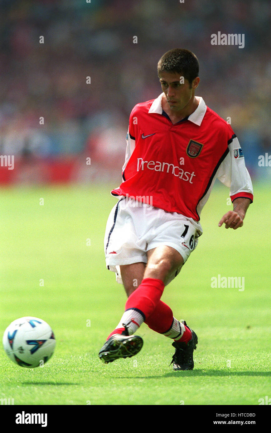 SILVINHO ARSENAL FC 01 August 1999 Stock Photo - Alamy