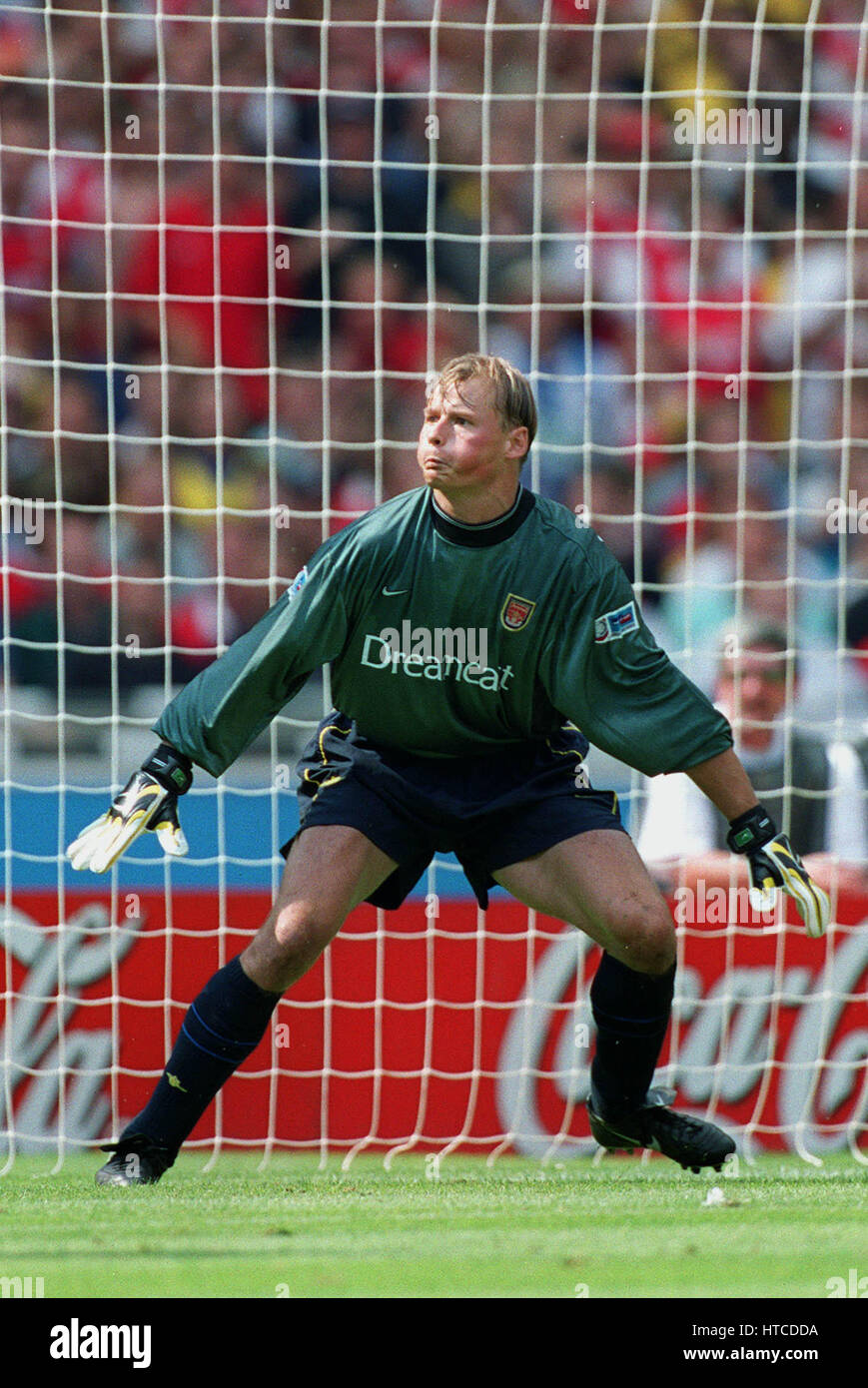 ALEX MANNINGER ARSENAL FC 01 August 1999 Stock Photo - Alamy