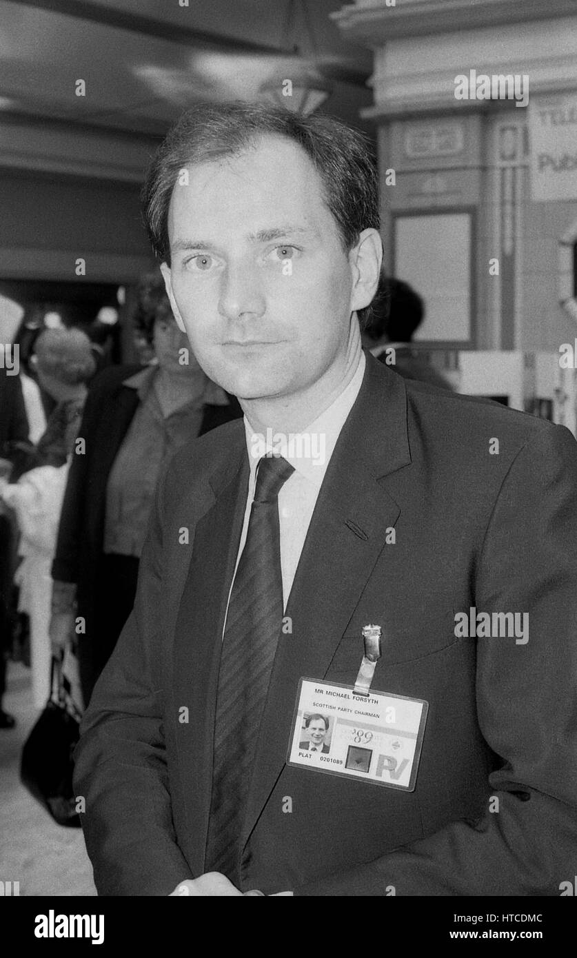 Michael Forsyth, Conservative party Member of Parliament for Stirling ...