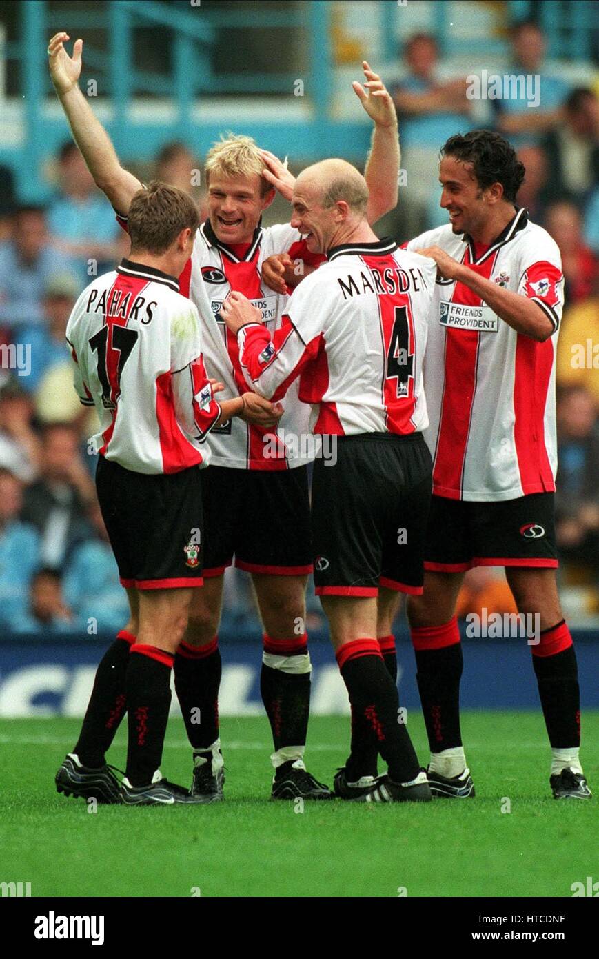 EGIL OSTENSTAD CELEBRATES GOAL COVENTRY CITY V SOUTHAMPTON 07 August ...