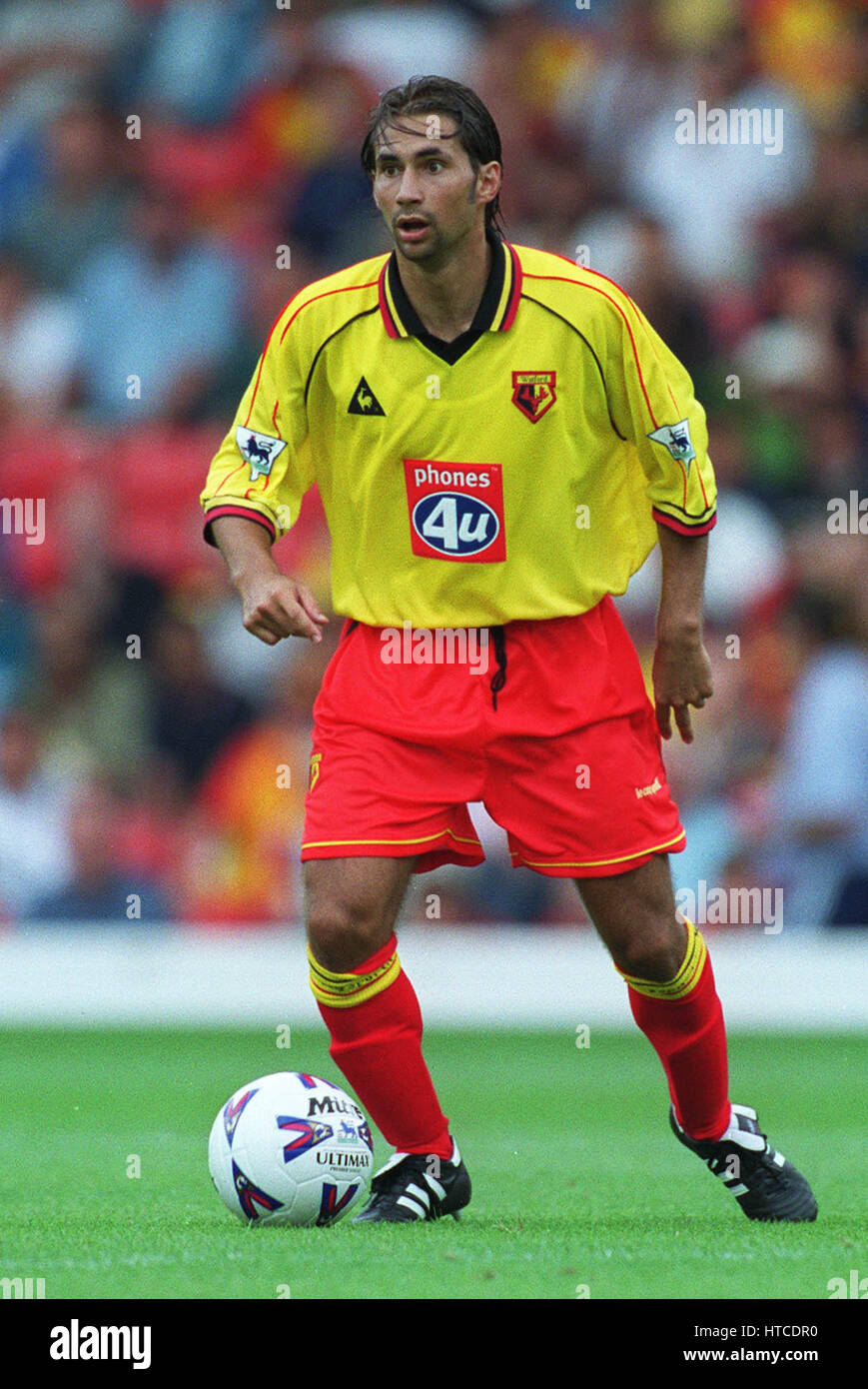 ALEXANDRE BONNOT WATFORD FC 07 August 1999 Stock Photo - Alamy