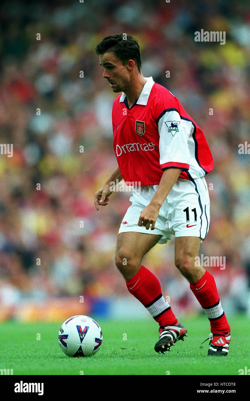 MARC OVERMARS ARSENAL FC 07 August 1999 Stock Photo - Alamy