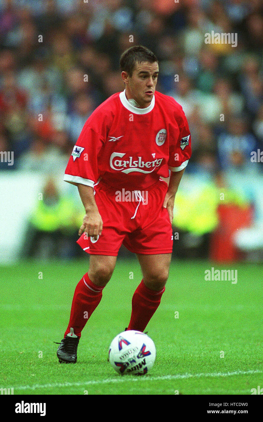 DAVID THOMPSON LIVERPOOL FC 07 August 1999 Stock Photo - Alamy