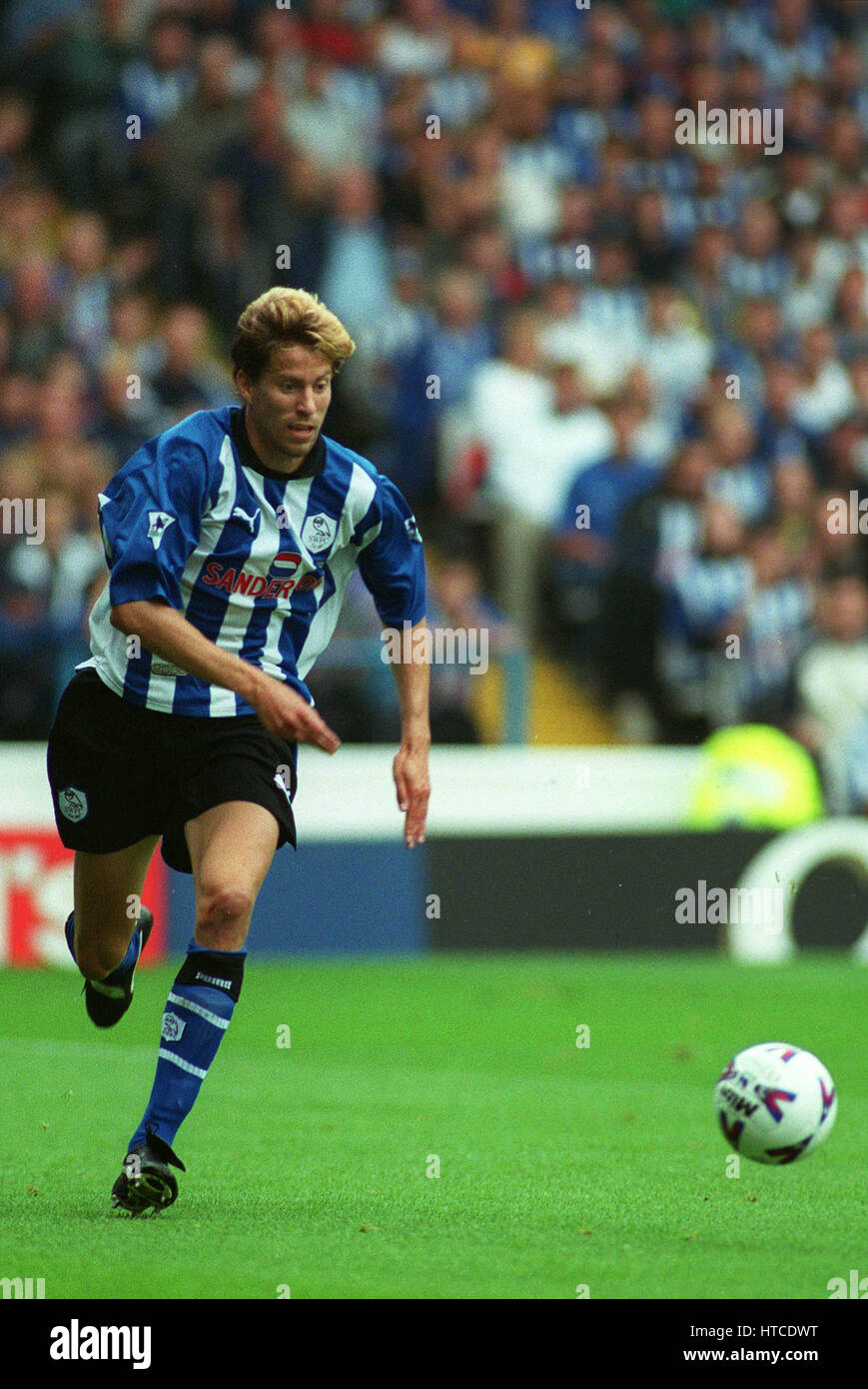 PETTER RUDI SHEFFIELD WEDNESDAY FC 07 August 1999 Stock Photo - Alamy