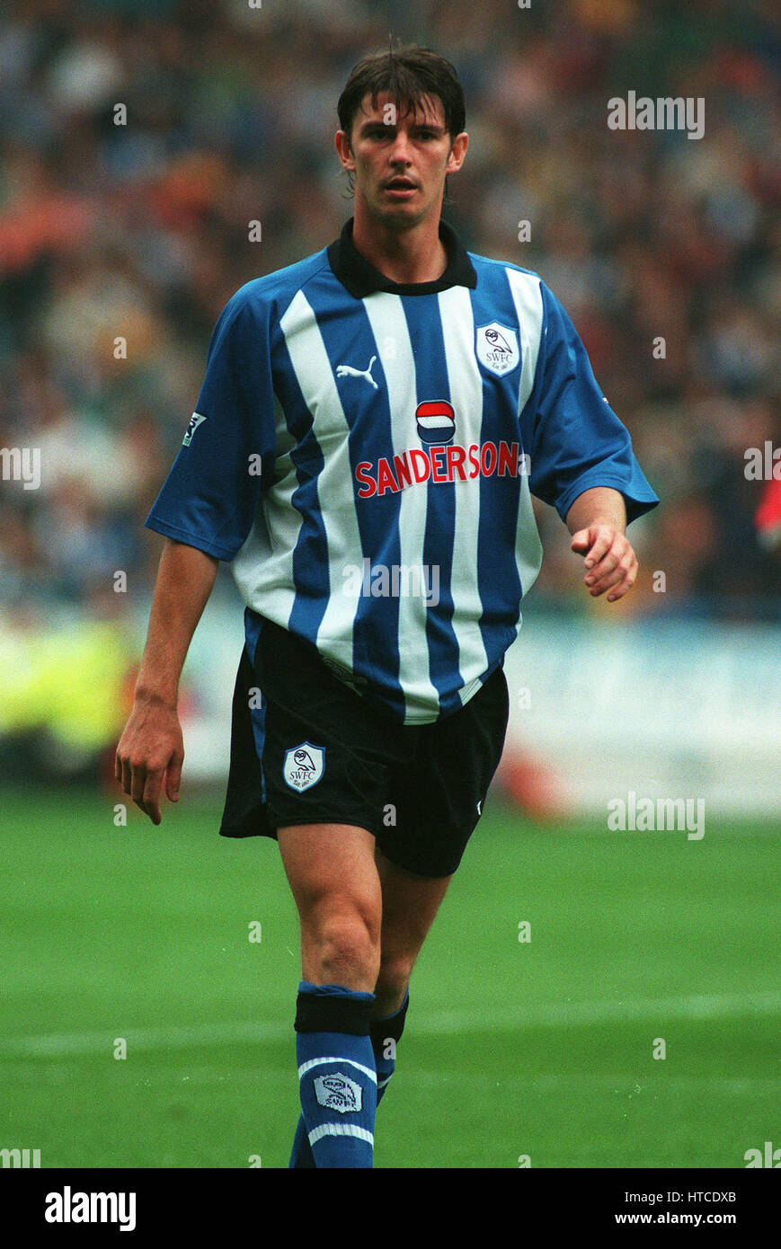 DANNY SONNER SHEFFIELD WEDNESDAY FC 07 August 1999 Stock Photo - Alamy